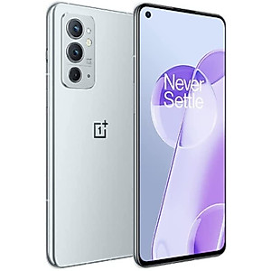 OnePlus 9RT 5G Dual MT2110 256GB 8GB RAM Factory Unlocked (GSM Only | No CDMA - not Compatible with Verizon/Sprint) Global ROM | Google Play Installed - Silver