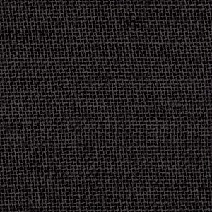 60" Black Colored Burlap by The Yard
