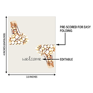 Place Cards for Bear Balloon Party, Editable Name Place Cards, Seating Place Cards for Tables, Tent Style Cards for Baby Shower, Birthday Party, Easy Folding, Pack of 25 Escort Cards(B01)