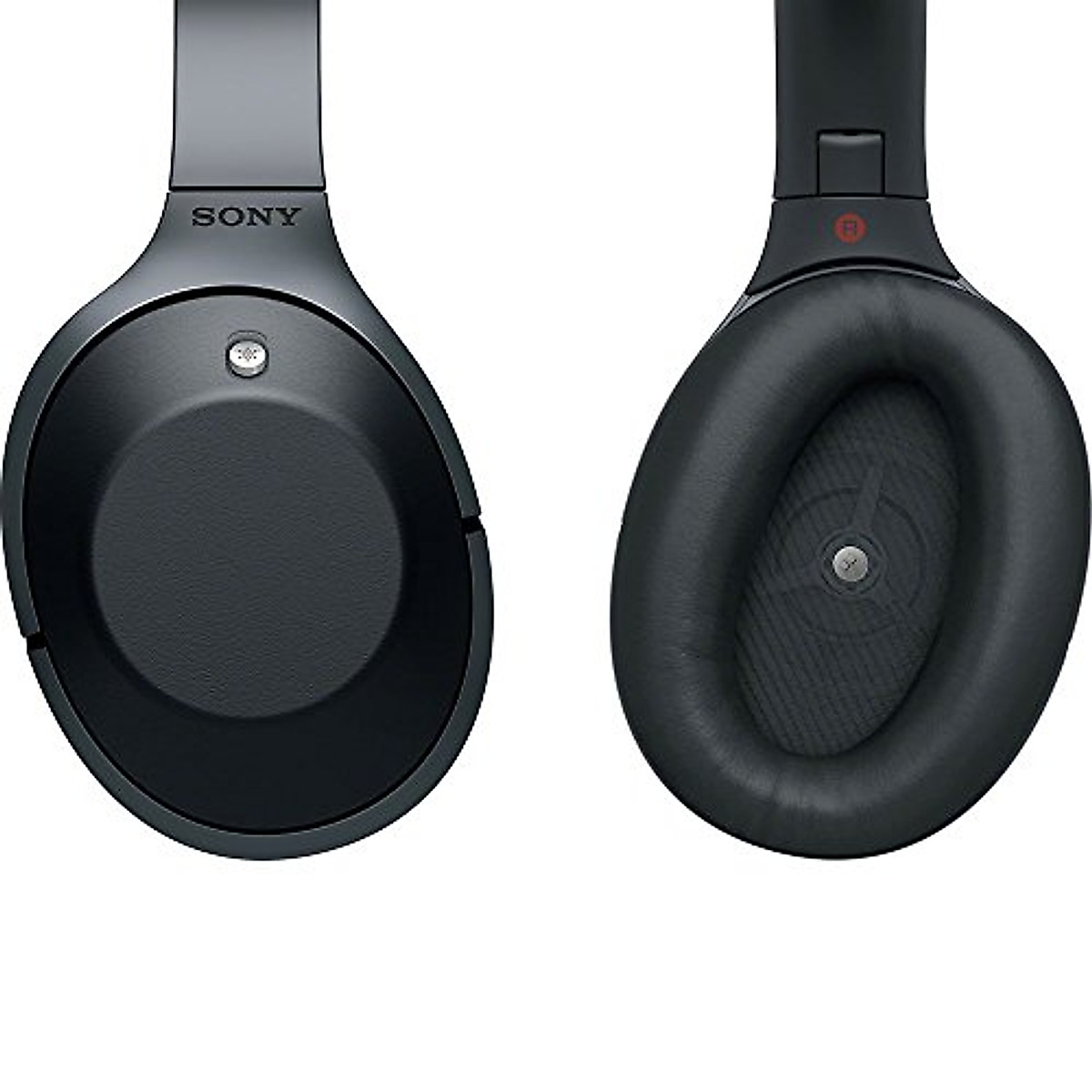 Sony MDR-1000X/B Black Hi-Res Bluetooth Wireless Noise Cancelling Headphones (Renewed)