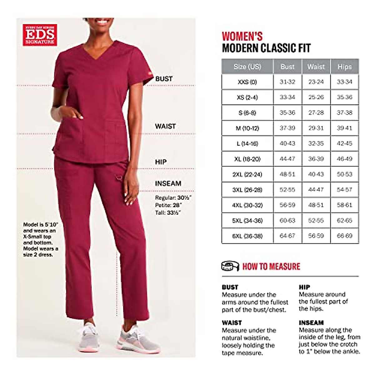 Dickies EDS Signature Scrubs for Women, Snap Front Scrub Jacket in Soft Brushed Poplin 86306, L, Navy