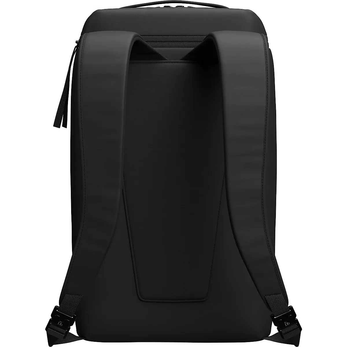 Db Journey Freya Backpack - Compact Travel Backpack for Women with Laptop Compartment for Work & Gym, Luggage Backpack with Roller Bag Hook-Up, 16L - Black Out