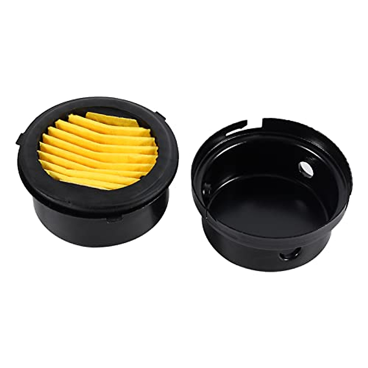 Air Compressor Silencer Filter, Metal Air Compressor Intake Filter Sound Muffler Silencer 20mm Thread (1/2"PT 20mm)