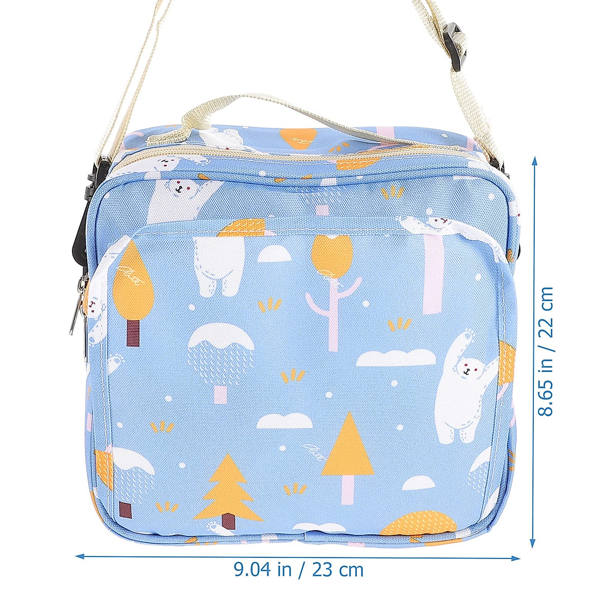 TOYANDONA Single-shoulder Mom Cross Body Tote Travel Handbag Tote Crossbody Diaper Bag Diaper Storage Organizer Cross Body Diaper Bag Travel Diaper Organizer Bag