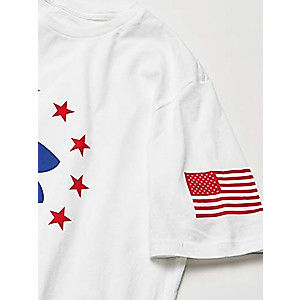 Under Armour Men's UA Freedom Logo T-Shirt SM White