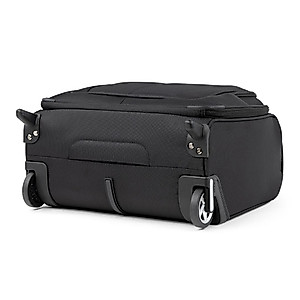 Travelpro Maxlite 5 Softside Lightweight Rolling Underseat Tote Upright 2 Wheel Bag, Men and Women, Black, 16-Inch