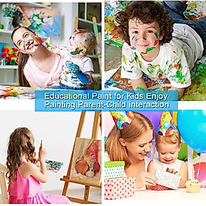 Hannstar Paint by Numbers Kits for Kids - Number Painting DIY Craft Kits - 20 x 16 Inch Acrylic Oil Painting On Canvas, Painting Set for Childrens Boy & Girl & Adults Beginner, Colorful Dolphin