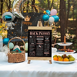 BGTCARDS 30th Birthday Posters, 2 Pieces 30th Birthday Decorations for Women, 30th Birthday Gifts for Her, Back in 1993 Birthday Poster (Unframed), 8x10 Inch, Rose Gold (1993RG2)