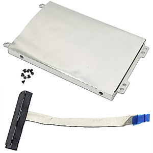 GinTai NBX0001NP00 NBX0001NP10 FG540 HDD Caddy Bay Hard Drive Connector & Sata Cable Laptop for Lenovo L340-15IRH L340-15API L340-15IWL L340-17API L340-17IRH/L340 L340-15 L340-17 L340C-15 (Cable:92MM