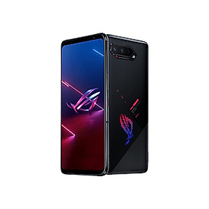Asus ROG Phone 5s - 6.78” FHD+ 2448x1080 HDR 144Hz- 6000mAh Battery - 64MP/13MP/5MP Triple Camera with 24MP Front Camera – 16GB RAM -512GB Storage -5G LTE Unlocked Dual SIM Cell Phone - Phantom Black