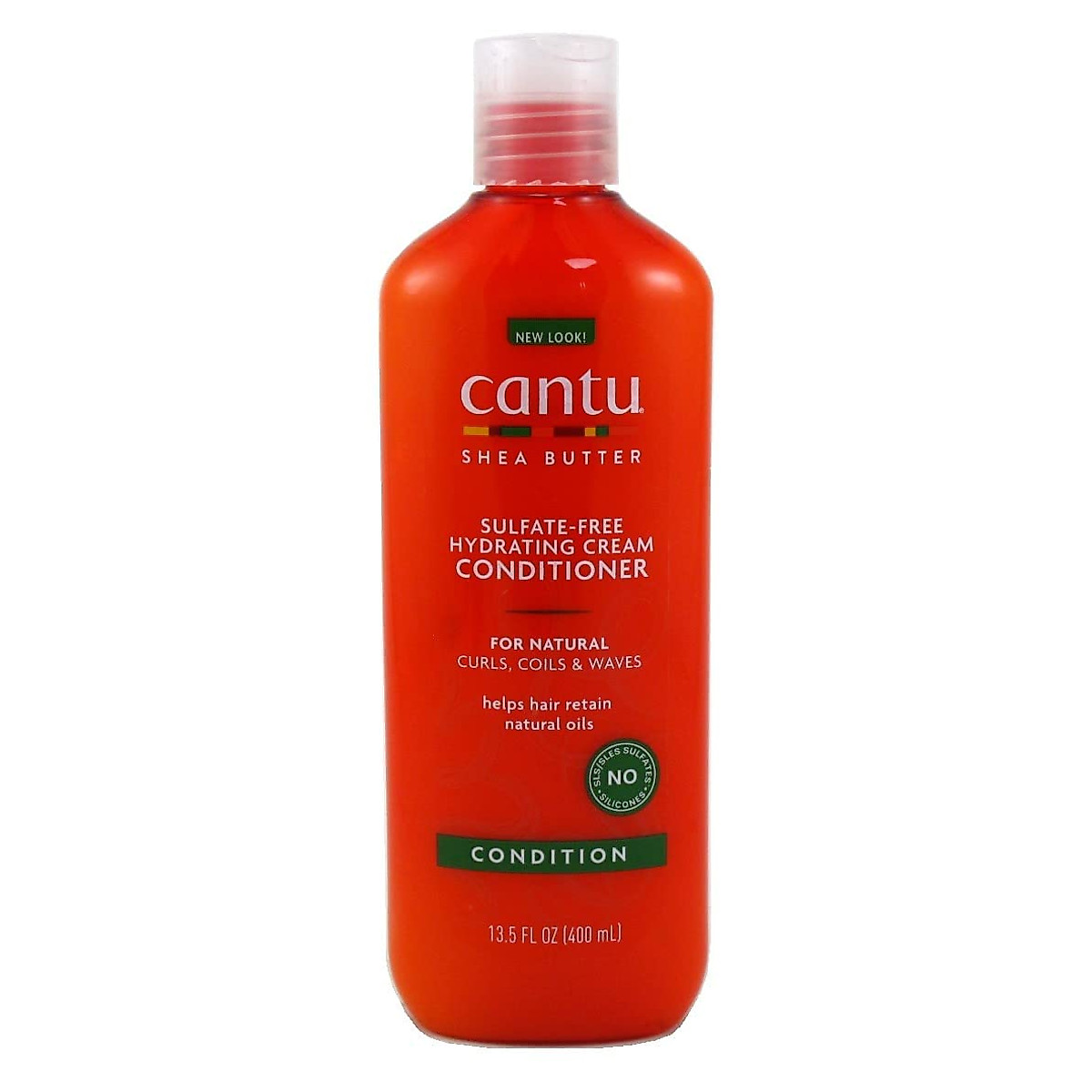 Cantu Natural Hair Conditioner Hydrating (Sulfate-Free) 13.5 Ounce (Pack of 3)