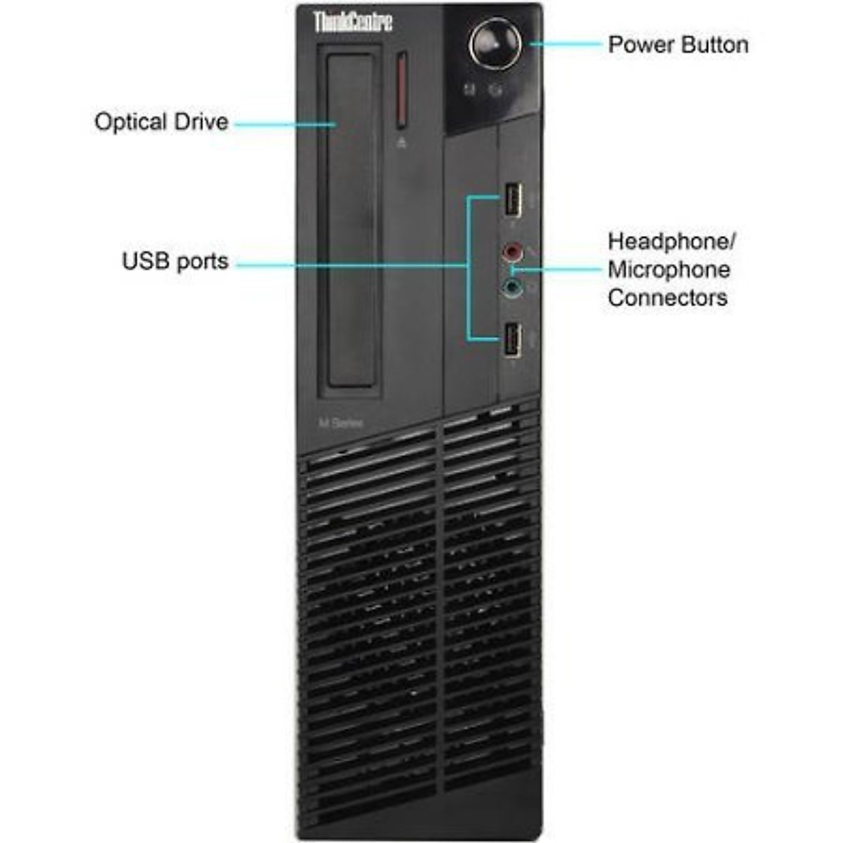 Lenovo IBM Thinkcentre M82 Business Premium Desktop PC Small Form Factor SFF, Intel Quad Core i7-3770 3.4Ghz CPU, 8GB DDR3 RAM, 500GB HDD, DVD, WIFI, Windows 10 Professional (Renewed)