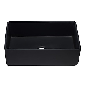 ALFI brand AB3320SB-BM Kitchen Sink, Black Matte