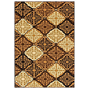 Superior Designer Duncan Area Rug, 8' x 10', Caramel