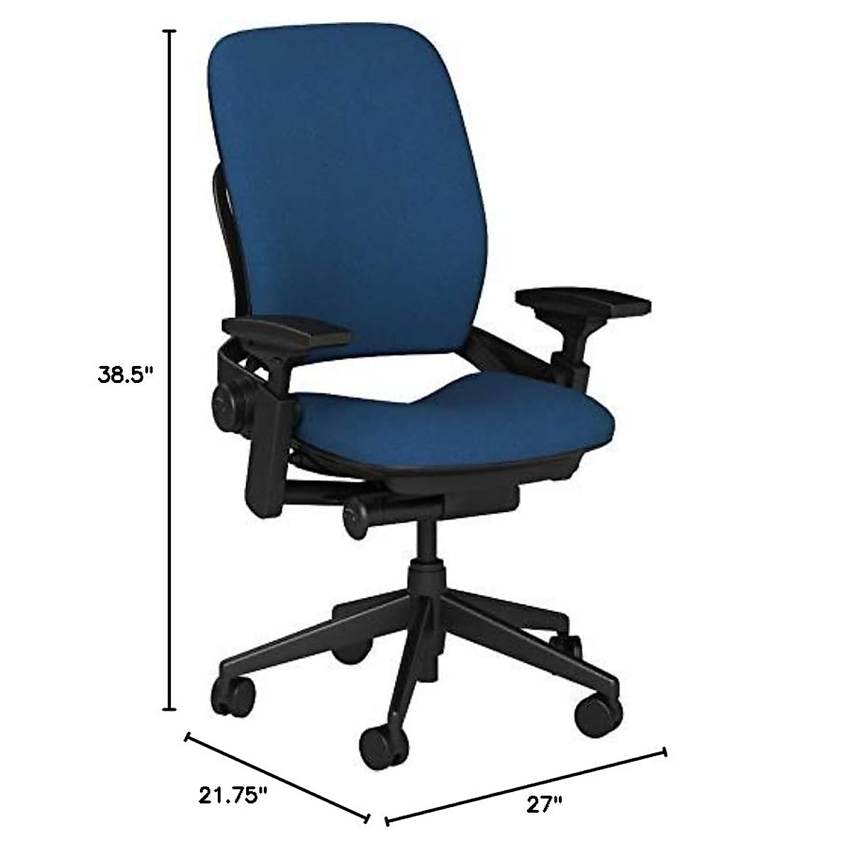 Steelcase Office Chair, Blue - 5" Cylinder