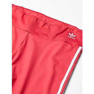 adidas Originals womens Biker Shorts Power Pink/White XX-Small