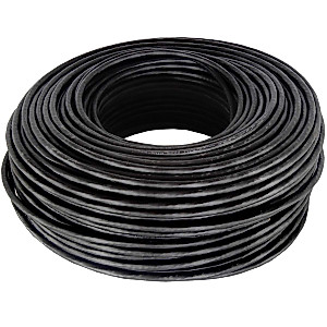 UbiGear 300' FT Oxygen-Free Copper Heavy Duty CAT6 Waterproof Outdoor Direct Burial UV Resistant Ethernet LAN Network Patch Cable RJ45 Cord (300FT Outdoor)