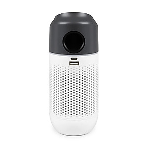 Aluratek Portable H13 True HEPA Air Purifier for Travel, Home, Office, Reduce Smoke, Dust, Mold, Pollen, Odor (APAP01F), Black, Standard