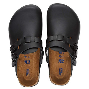 Birkenstock Kay Super Grip Leather Black - Professional Shoes for Women & Mens US M 8.0 / US L 10