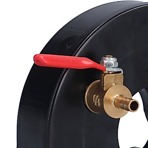 Angle Grinder Dust Cover,Blowout Adapter,Water Pipe Adapter with 1/4in Valve for Angle Hand Grinders and Adjustable Water Outlet