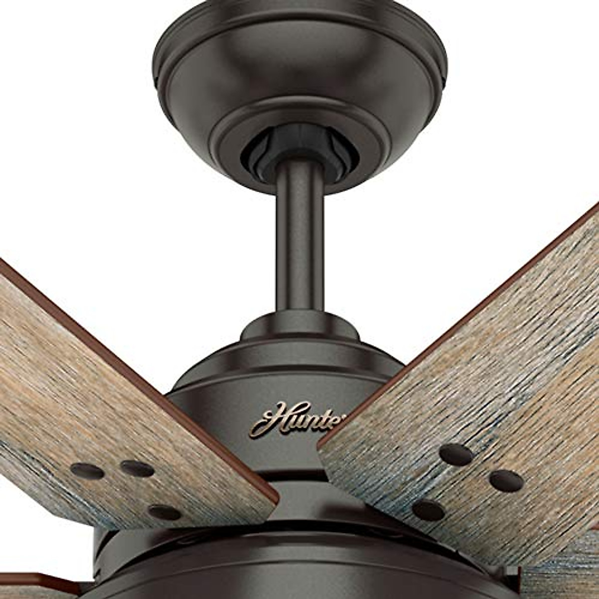 Hunter Fan Company 59397 Warrant Ceiling Fan, Noble Bronze Finish