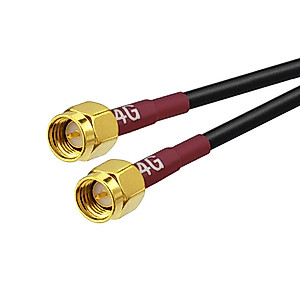 Bingfu 4G LTE SMA Male MIMO Antenna Outdoor Fixed Bracket Wall Mount Waterproof Antenna for 4G LTE Wireless CPE Router Hotspot Cellular IoT Gateway Industrial Terminal Server Security Camera