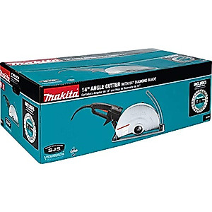 Makita 4114X 14" SJS™ Electric Angle Cutter, with 14" Diamond Blade