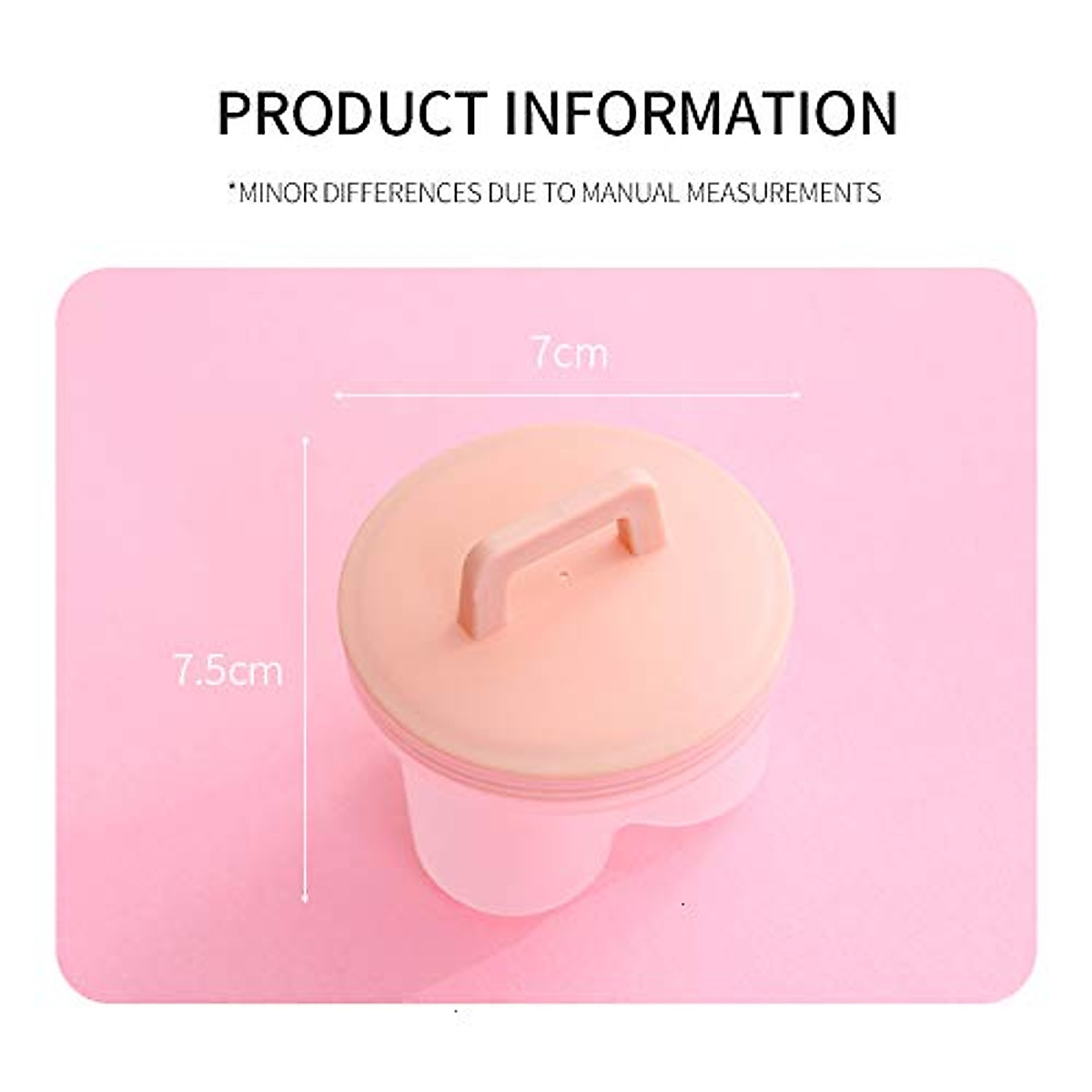 4 Pcs/Set Cute Egg Boiler Plastic Egg Poacher Set Kitchen Egg Cooker Tools Egg Mold Form with Lid Brush Pancake Maker