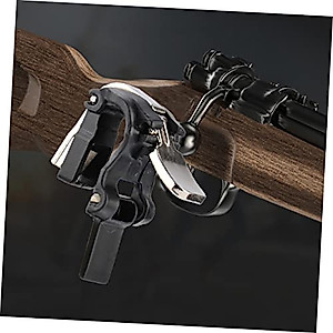 ULDIGI Black Buttons 1 Pair Artifact Fire Button S Mobile Conter for Phone Shooting Tool Chicken- Assist Eat Games Chicken Eating Metal Trigger Aim Gaming Black Game Quick Shooter Push Button