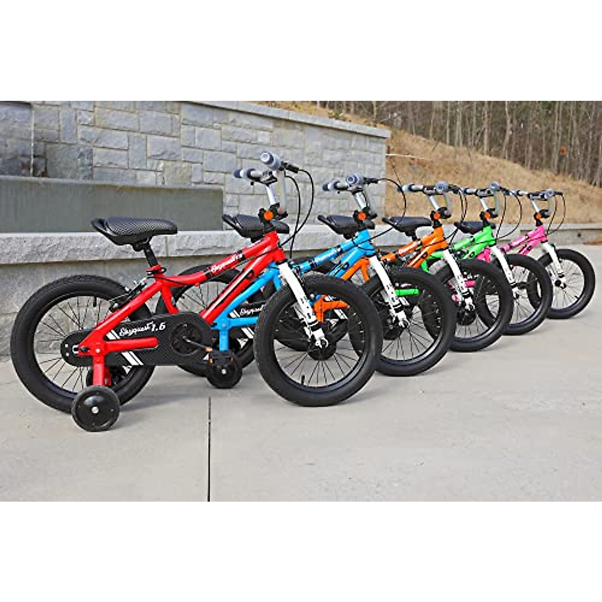 Duzy Customs Dynacraft Skyquest 16" Children's Bike – Unique and Stylish Design, Sturdy and Durable, Perfect for Kids Learning to Ride, Easy to Assemble, Ideal for Young Riders
