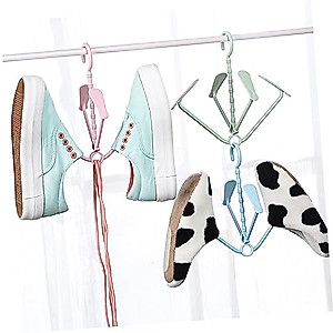 Alipis Hanging Clothes Drying Rack Shoes Rack Shoes Dry Rack Shoes Dryer Rack Dryer Rack for Shoes Shoe Rack Combo Plate superimposed