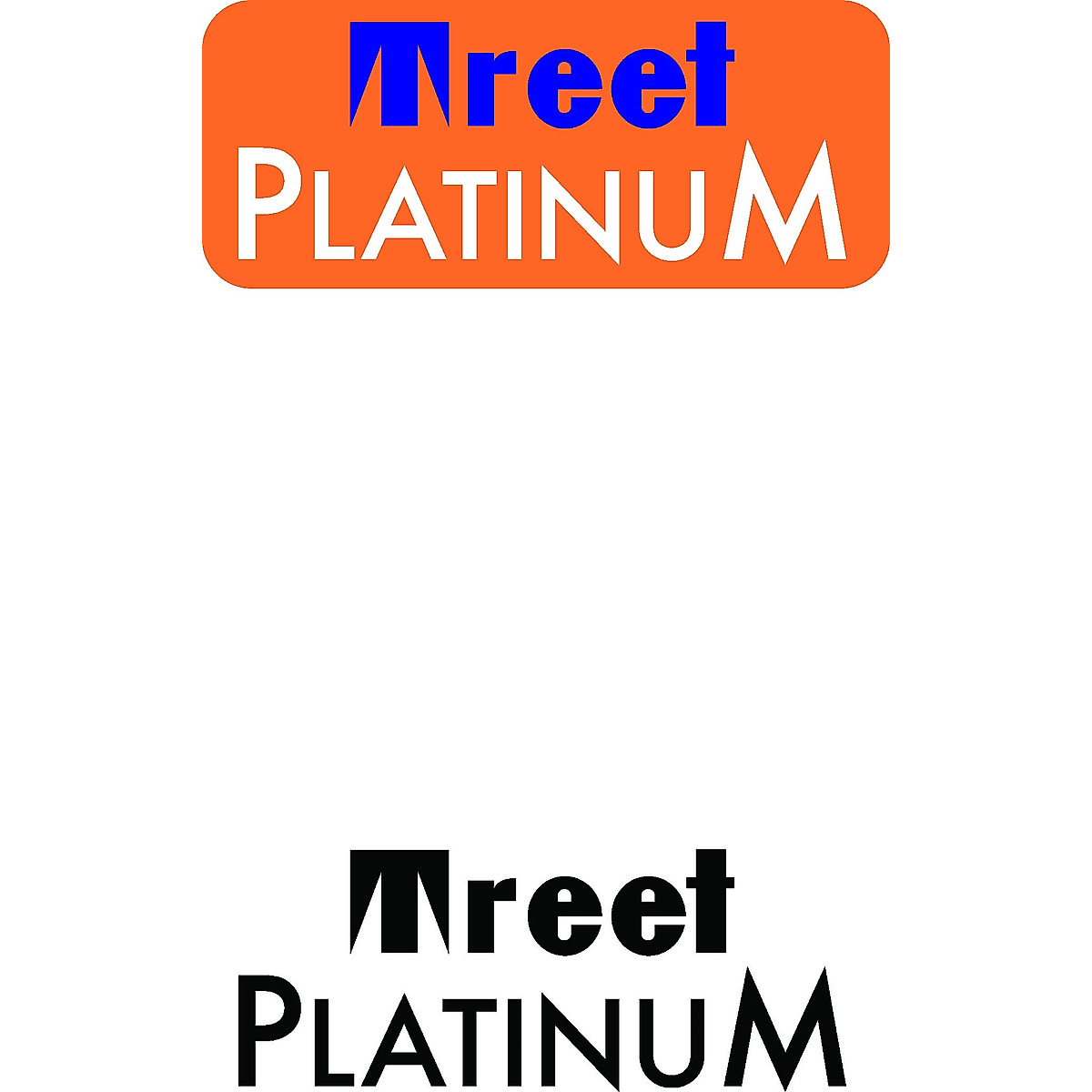 Treet Platinum Professional Super Stainless Steel Single Edge Straight Barber Razor Blades Pack of 100 - Premium Quality Shaving Experience for Sharp, Smooth Shaving Perfect for Straight Barber Razor