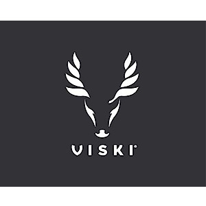 Viski Gold, Stainless Steel Screw Top 14K Plated Liquor Flask for Women and Men, 6 Ounces, Set of 1