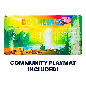 Doomlings Deluxe Bundle - Fun Family Card Game for Adults, Teens & Kids, Ages 10+, Includes Playmat, 5 Expansions & 3 Mystery Holofoils…