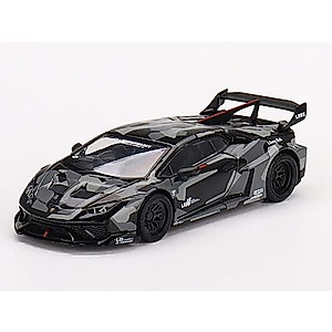 Lambo Huracan GT LB Works Digital Camouflage Limited Edition to 6360 Pieces Worldwide 1/64 Diecast Model Car by True Scale Miniatures MGT00398