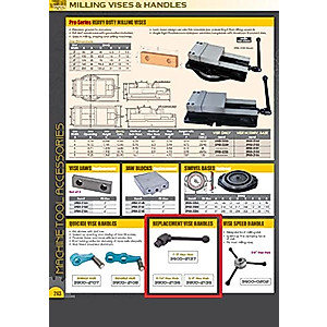 HHIP 3900-2139 Replacement Vise Handle, 3/4" Hex Hub