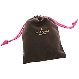 kate spade new york "Disco Pansy" Brass Mini Pendant Necklace, 16"