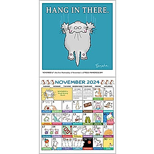 Sandra Boynton's Every Day's a Fabulous Holiday 2024 Wall Calendar