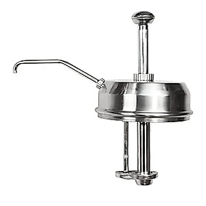 Paragon Pro-Deluxe 2028B Pump Warmer for Professional Concessionaires Requiring Commercial Quality & Construction 500W Accommodates #10 Can, Stainless Steel|Stainless