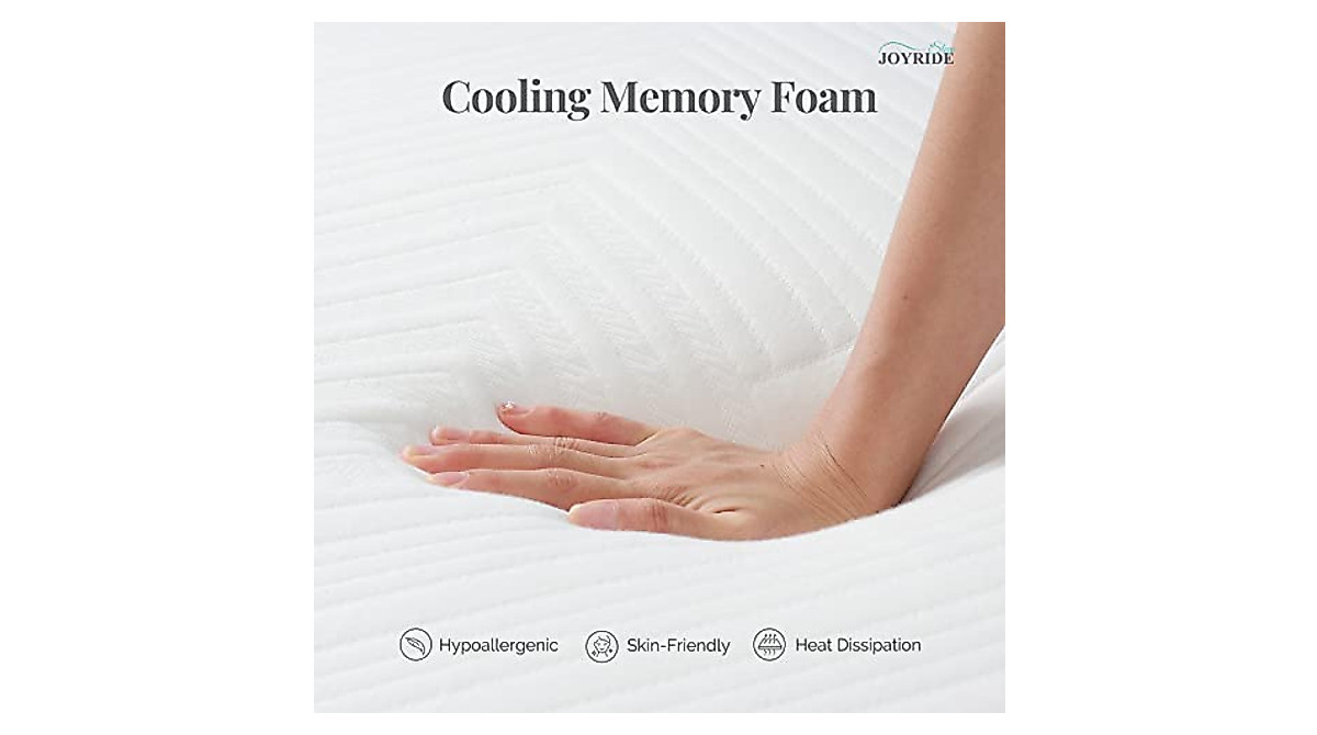 JOYRIDE SLEEP 12" Memory Foam Mattress - King Size
