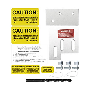 Hoypeyfiy Square D Generator Interlock Kit for Homeline 150 200, SD200A 1 3/8 inches Installation Space