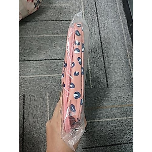 Narwey Travel Makeup Bag Large Cosmetic Bag Makeup Case Organizer for Women (Leopard)