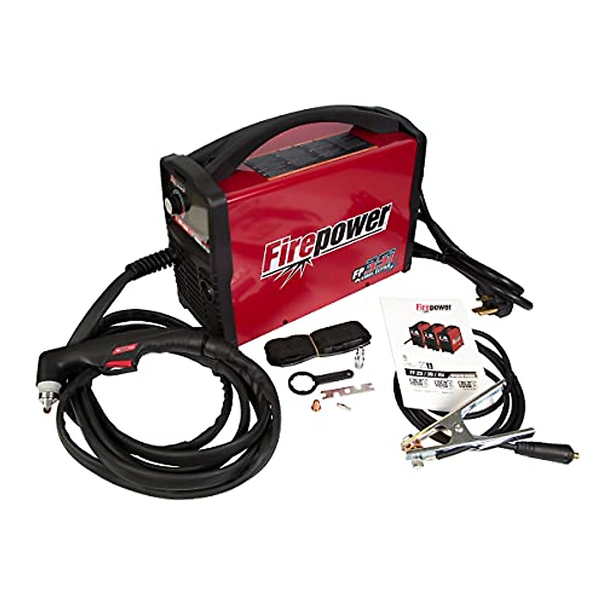 FIREPOWER 1445-1935 35i Portable Plasma Cutter for Steel, Stainless Steel, Brass, Aluminum, 2.8" Color LCD Panel, Torch Trigger 2T/4T Function, Grate/Plate Cutting, 5/8" Max Cut, 35 Amps, 208/230 VAC