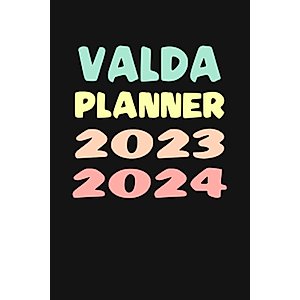 VALDA: Custom Name Weekly Planner 2023-2024