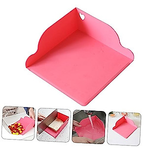 BESTonZON 3 Pcs Fruit Cutting Board Mini Cutting Boards Cheese Cutting Board Large Cutting Board Carving Board Vegetable Cutting Mats Meat Cutting Board Pp Pink Practical Chopping Board Food