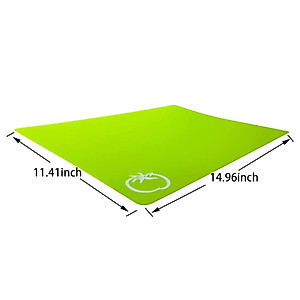 4 Pcs Cutting Boards,Cutting Board Mats Set, Lightweight Toughness Cutting Board Set, Use for Cutting Vegetables, Fruits and Meat, Christmas Gifts