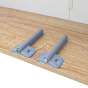 fuhan White MDF Painting Particle Board Bathroom Storage Cabinet, Stylish Pantry Wall-Mounted Cupboard Cabinet w/Adjustable Shelves Double Mirror Door for Living Room Kitchen Hallway