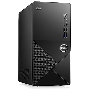 Dell 2023 Vostro 3910 Full Size Tower Business Desktop Computer, 12th Gen Intel Core i3-12100 (Beat i5-10600), 32GB DDR4 RAM, 1TB PCIe SSD, WiFi 6, Bluetooth, Keyboard and Mouse, Windows 11 Pro
