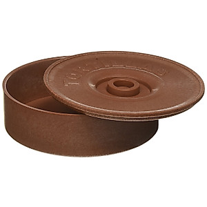Winco PTW-8 8-1/2-Inch Diameter Tortilla Warmer, 2-5/8-Inch Height,Brown,Medium