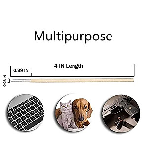 800 pcs 4 Inch Pointed Cotton Swabs Precision Microblading Cotton Tipped